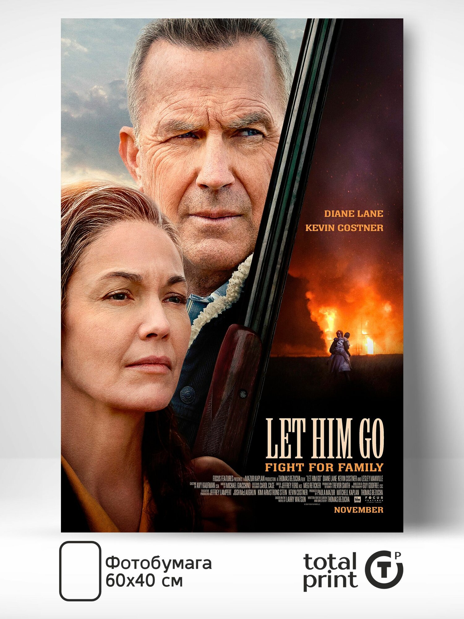 TotalPrint Постер для интерьера по фильму, 60х40см, Кровные узы