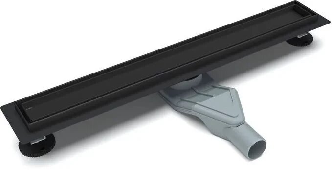 Душевой трап (лоток) Esbano C-TILE-70MB ESTRCOMTILE70MB 70 см, с решеткой, 2 в 1 под плитку, черный матовый