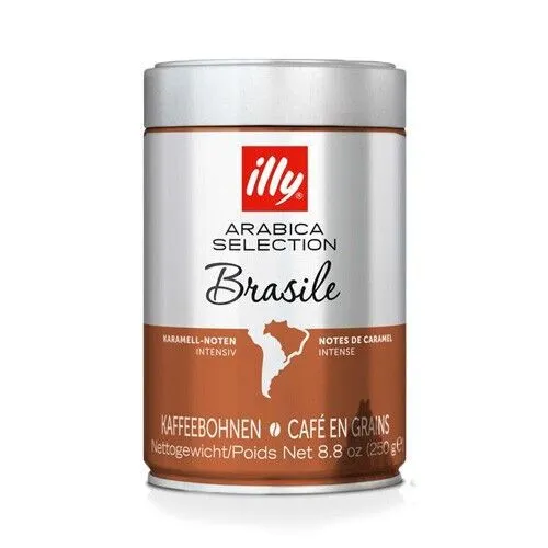 Кофе в зернах illy Monoarabika Brazil, Бразилия, арабика, средняя обжарка