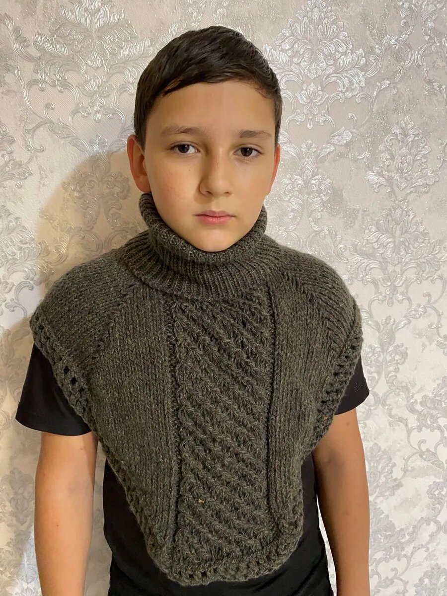 Шарф-манишка для мужчин