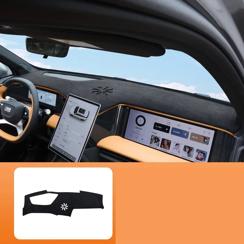 Для Geely Galaxy L7 2023 2024 коврик для автомобильного стайлинга, коврик для приборной панели, чехол для приборной панели, Солнцезащитный ковер, коврик, автомобильные аксессуары with HUD