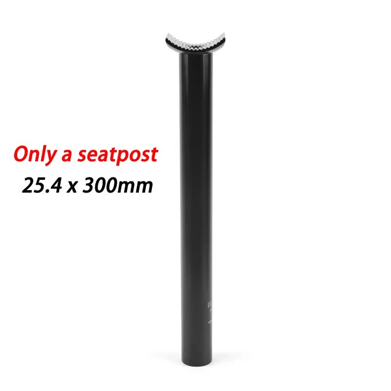 POLSO Седло BMX черное A seatpost 25.4x300