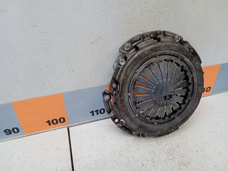 Б/У 1.2, B12D1, Шевроле Авео T250 Корзина сцепления Chevrolet Aveo 2011 T250 224750 GENERAL MOTORS арт. 96652655