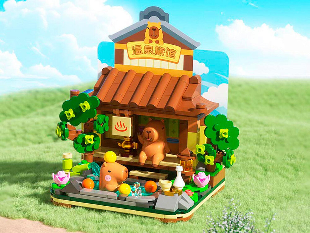 Конструктор JAKI GK001 Конструктор Капибары на источниках