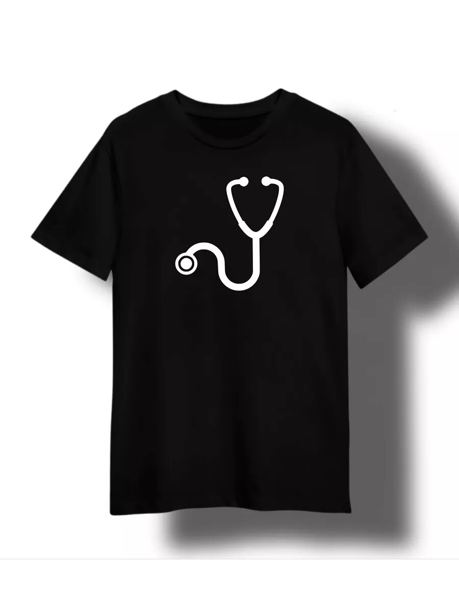 Футболка стетоскоп медицина