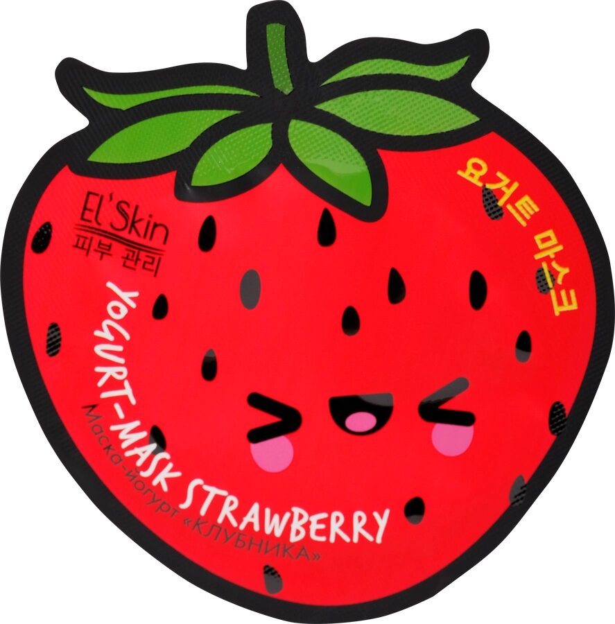 Маска для лица ELSKIN Клубника, 10г