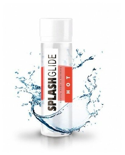 Возбуждающий лубрикант на водной основе Splashglide Hot Stimulative - 50 мл.