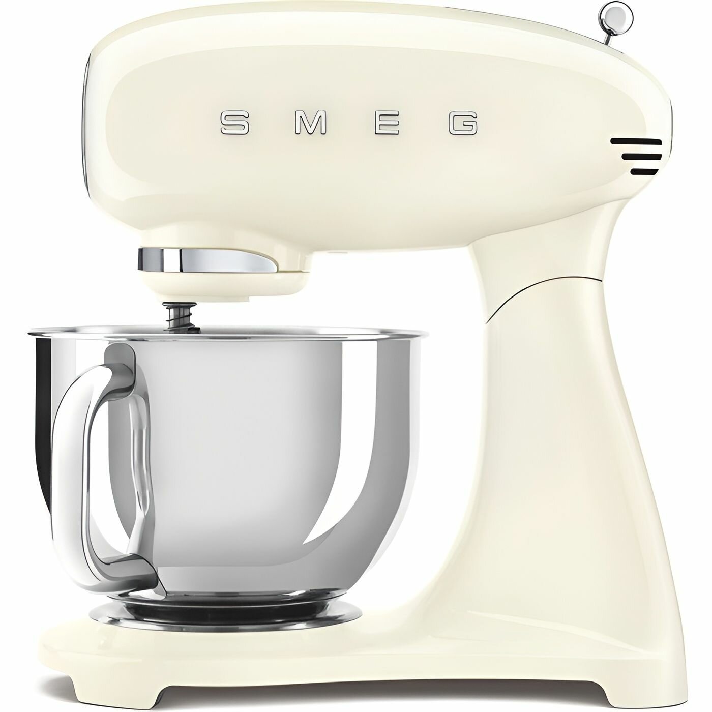 Планетарный миксер Smeg SMF03CREU, мощность 800Вт, 10 скоростей, кремовый