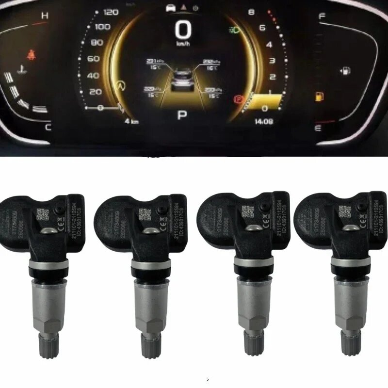 Оригинал 1017034809 6606737042 Датчик давления в шинах TPMS для Geely Coolray SX11