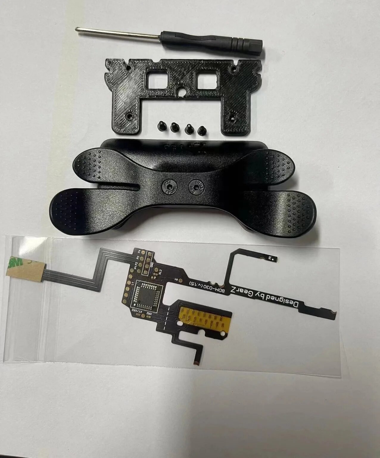 Комплект кнопок DualSense черный GearZ