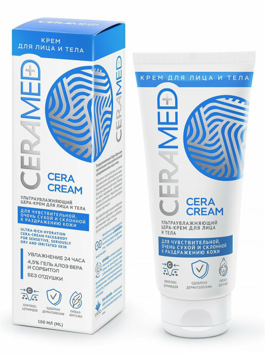 CERAMED Цера-крем для лица и тела для детей ультраувлажняющий 100мл