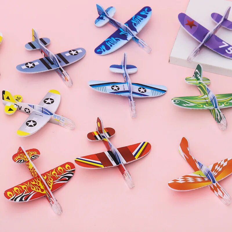 Детские мини-планеры из пенопласта Small aircraft 10pcs