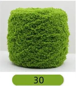 Пряжа Coral Barhat, зеленый, цвет 30
