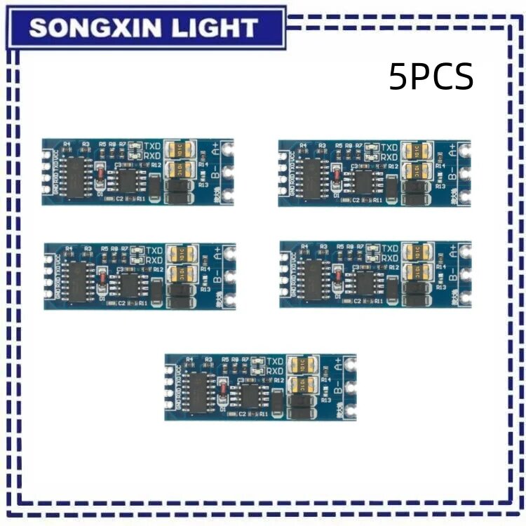 5PCS XIASONGXIN LIGHT TTL to RS485 модуль
