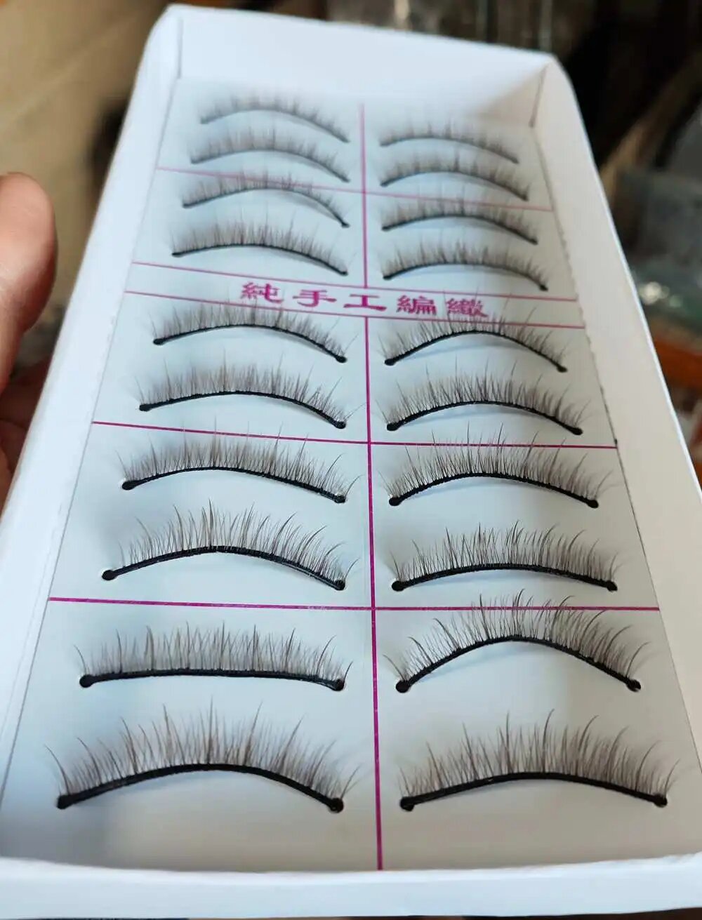 Ресницы для кукол 10 пар