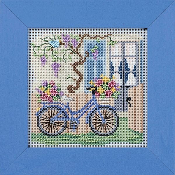 Набор для вышивания "Blue Bicycle" (13 x 13 см.)
