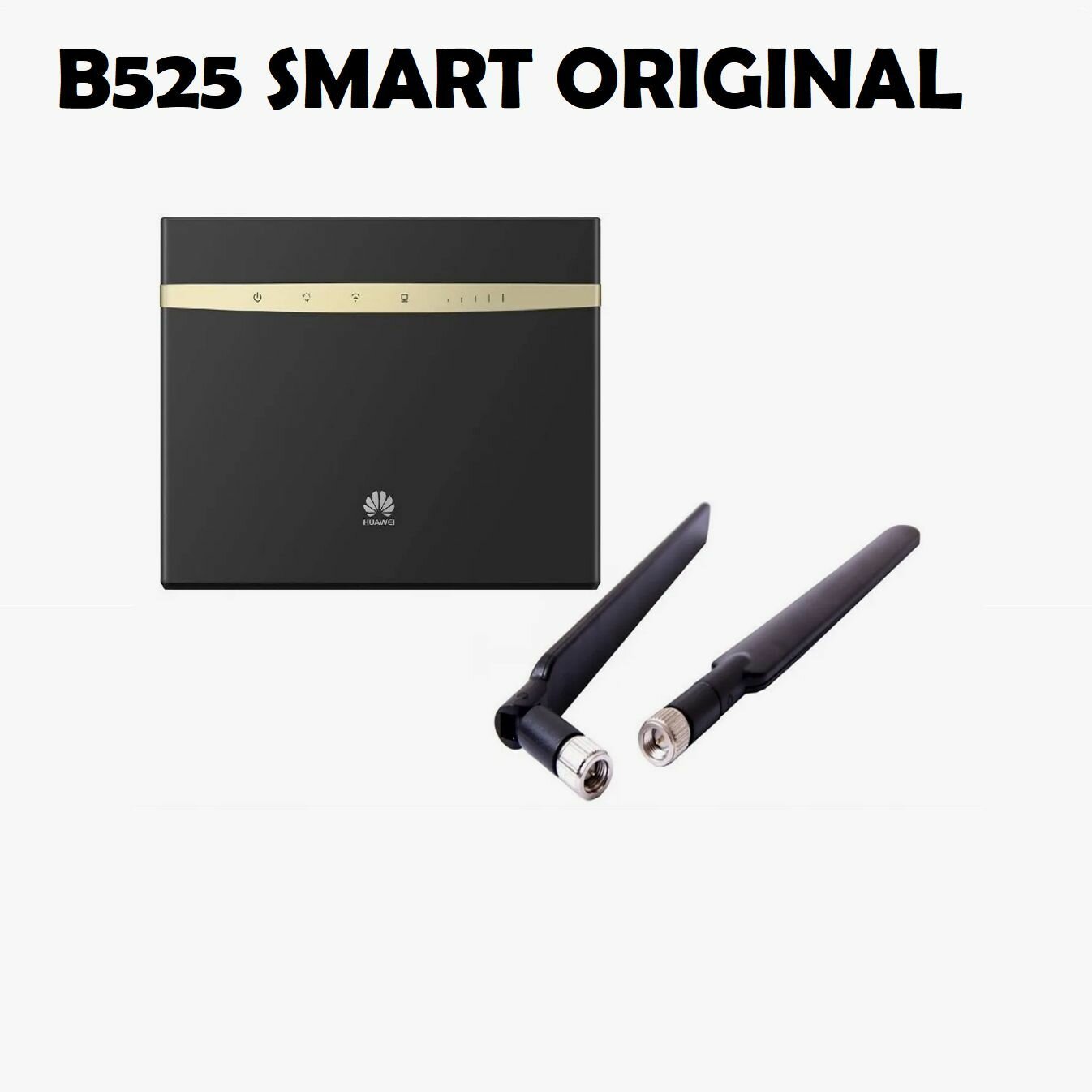 Стационарный 3G/4G роутер cat.6 B525s-23A original черный smart прошитый