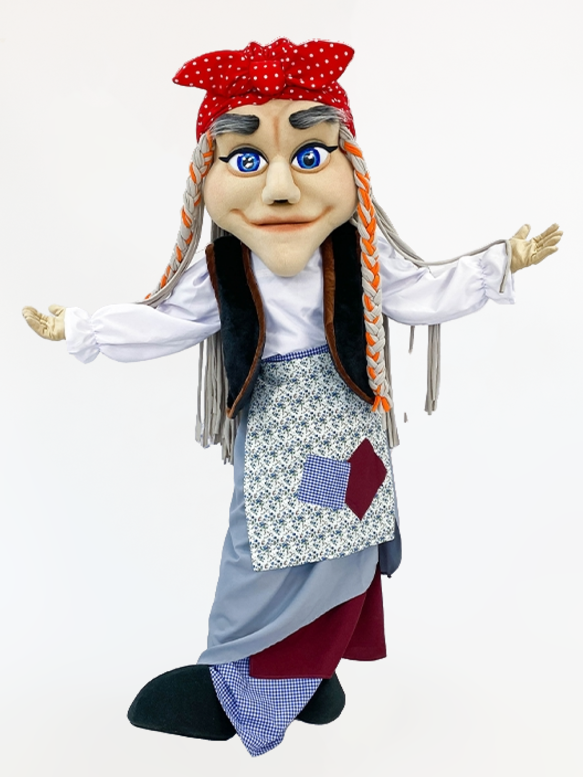 Ростовая кукла CarnivalLand Баба Яга р. 44-50, Карнавальны костюм взрослый