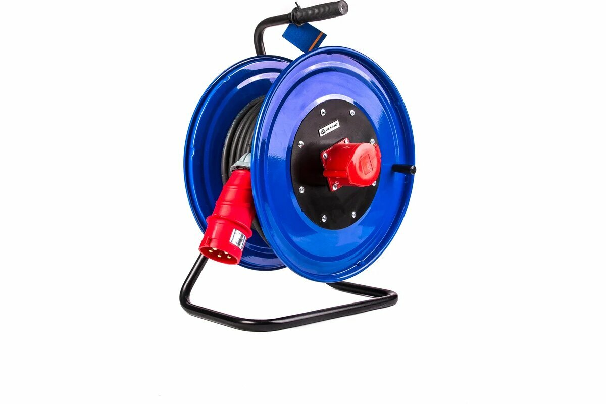 Атлант Промышленый удлинитель силовой КГ 5х4 50м на катушке 40196