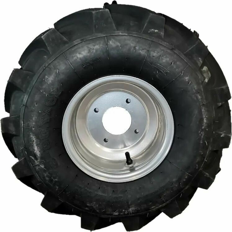 Колесо в сборе для мотоблока 19x7.00-8,"елочка" экстрим, 78мм, 4 отверстия, левое