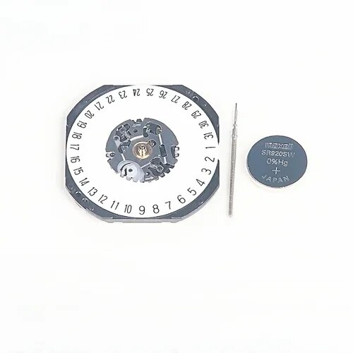 Механизм для часов VX42, Date At 6