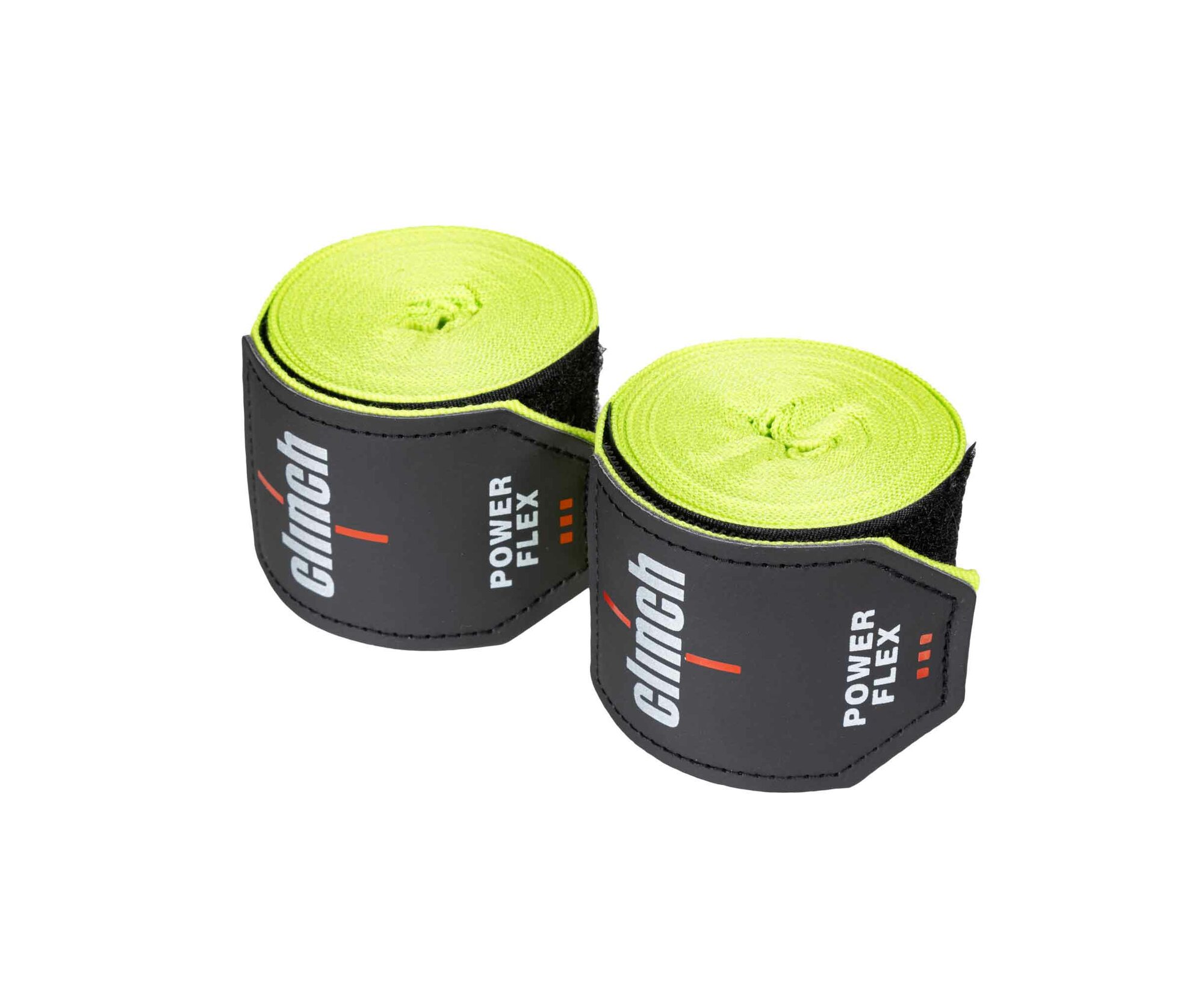 Бинты боксерские Clinch Boxing Hand Wrap Power Flex ярко-зеленые (длина 3,5 м)