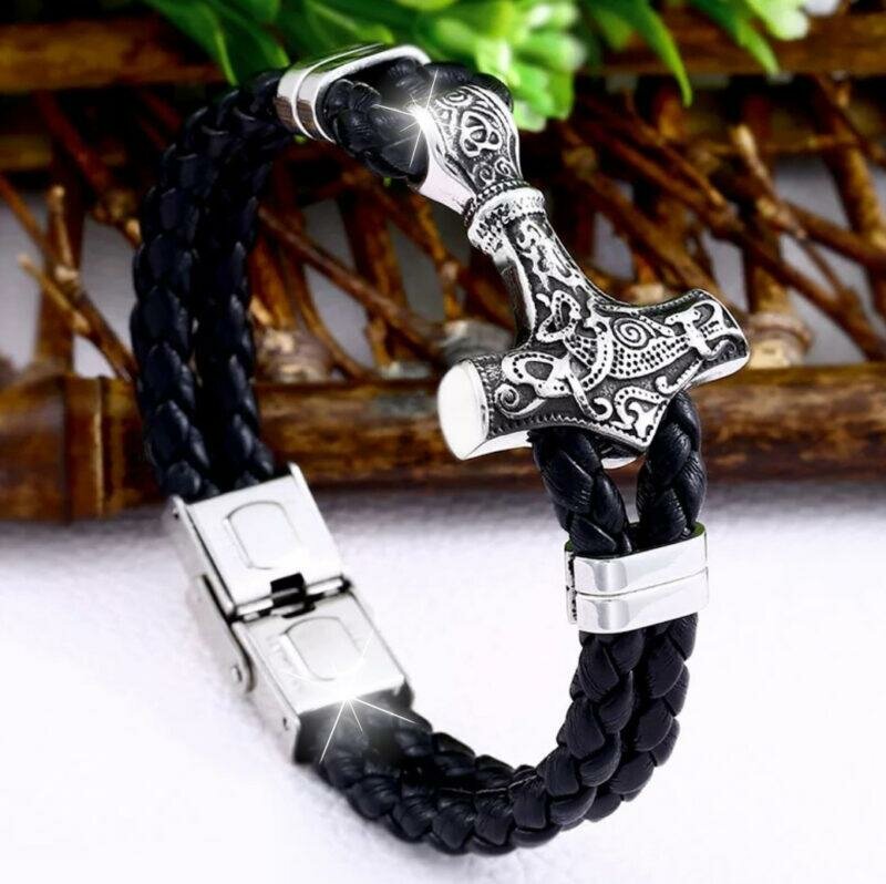 Плетеный браслет, металл