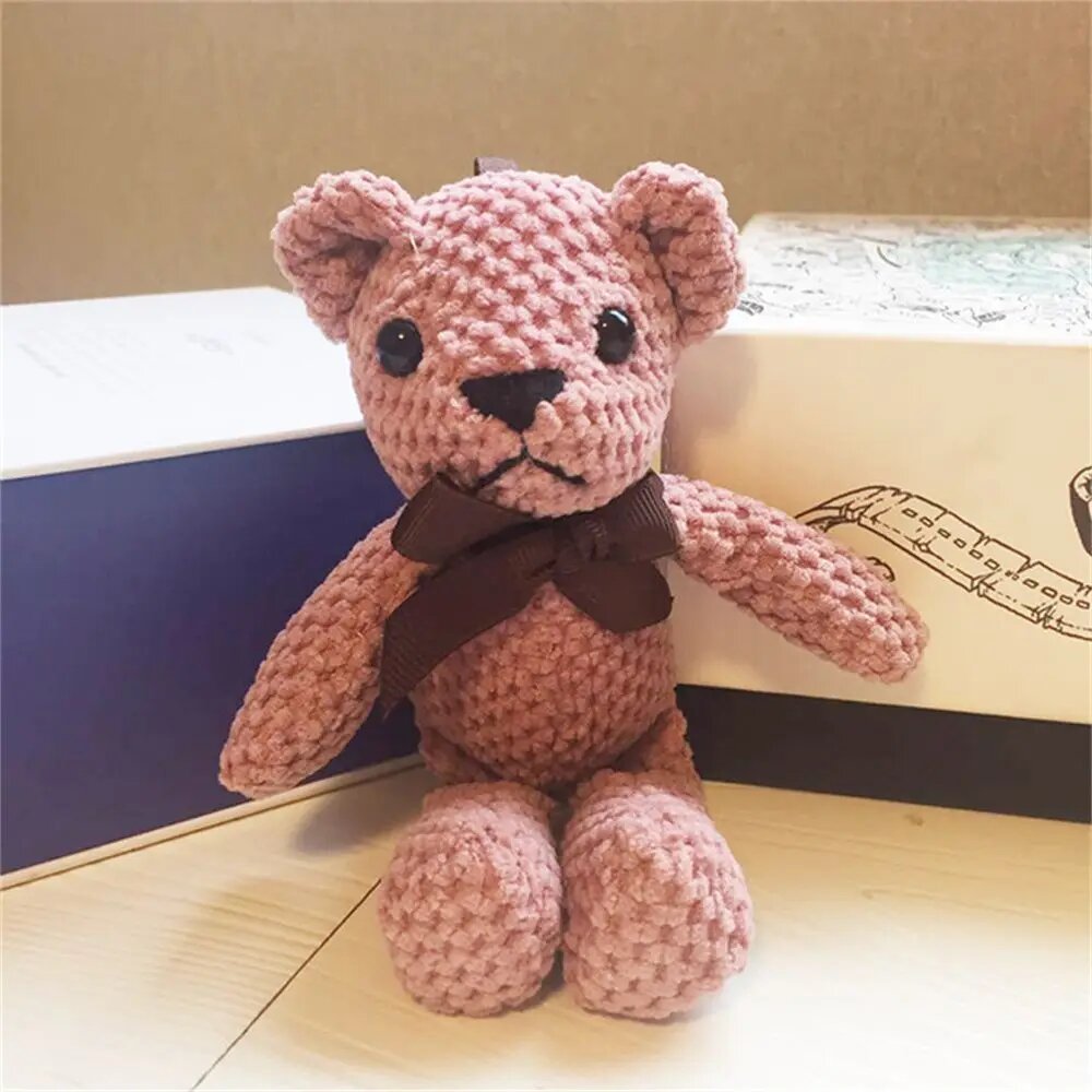 Плюшевый медведь 15 см Розовый, pink