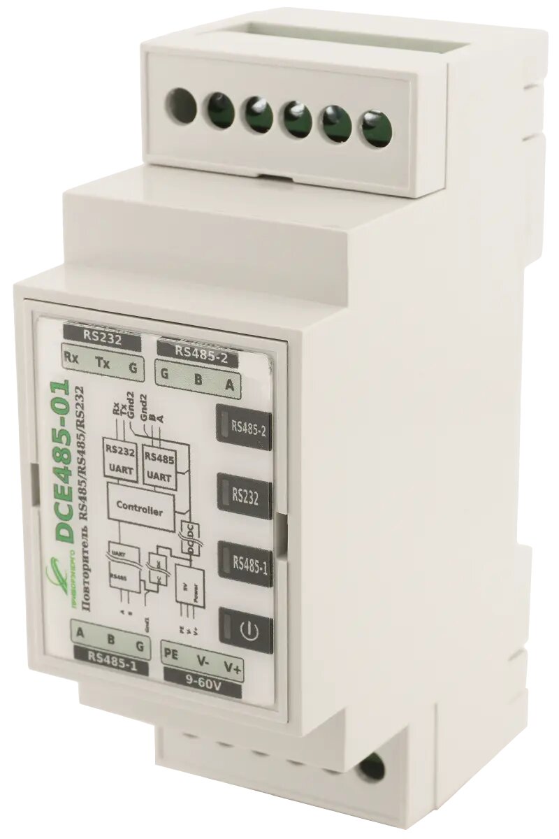 Повторитель RS485/RS485/RS232 DCE485-01, НФ-00000477, НТК приборэнерго