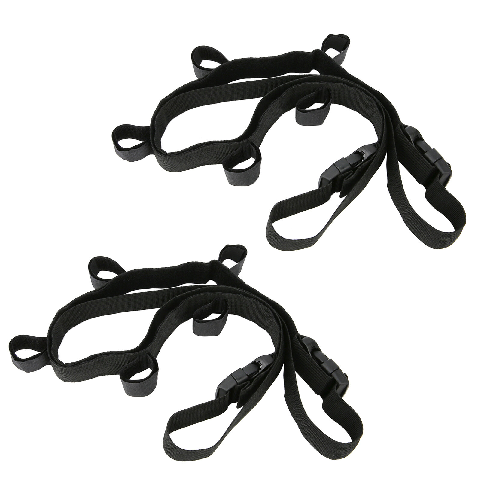 2 шт. Ремень для крепления удочек в автомобиле, регулируемый ремень для удочек, портативный органайзер для удочек.