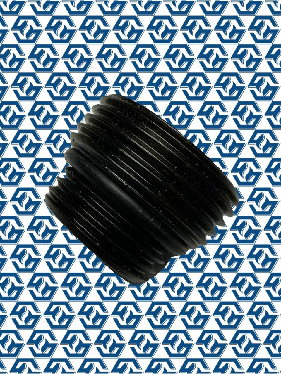 Ниппель радиаторный для подключения 3/4*1/2 евроконус, RAL 9005