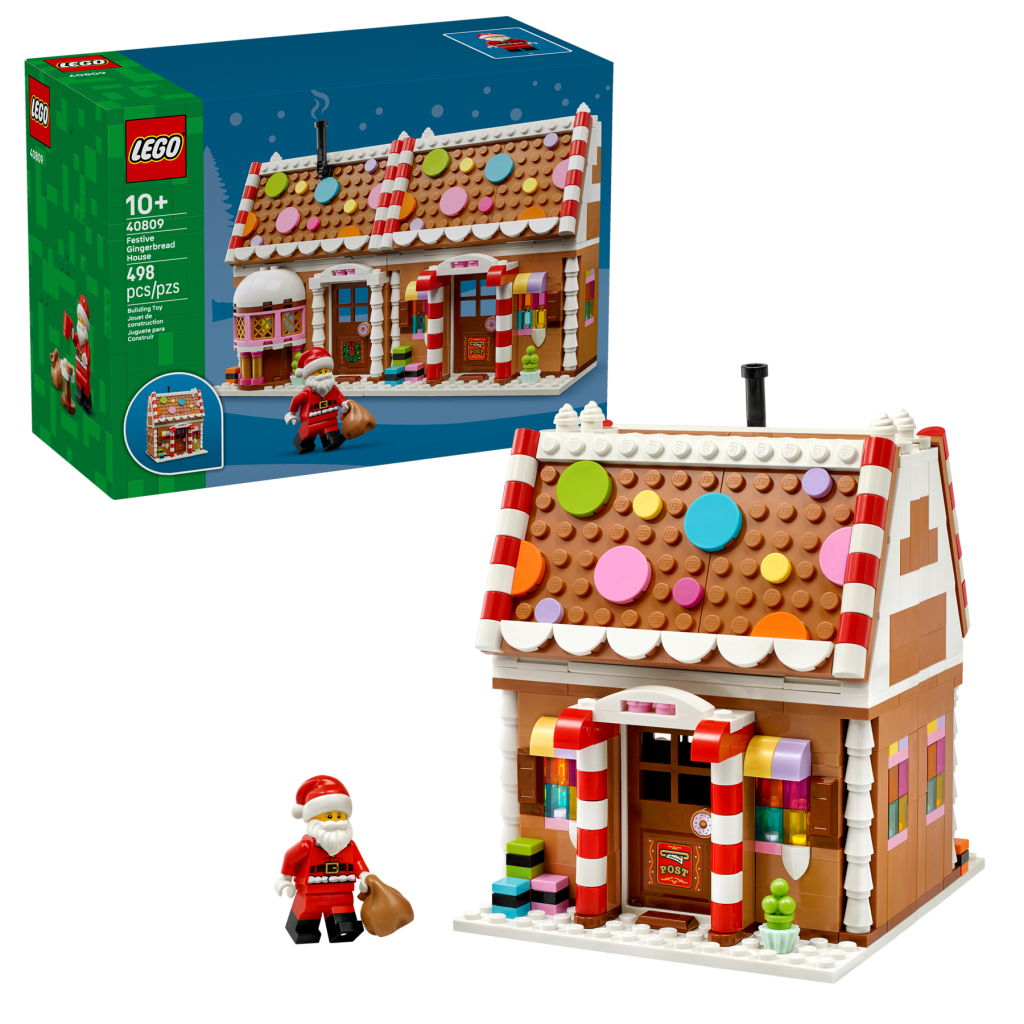 Конструктор LEGO Seasonal Пряничный домик 40809, 498 деталей, от 10 лет