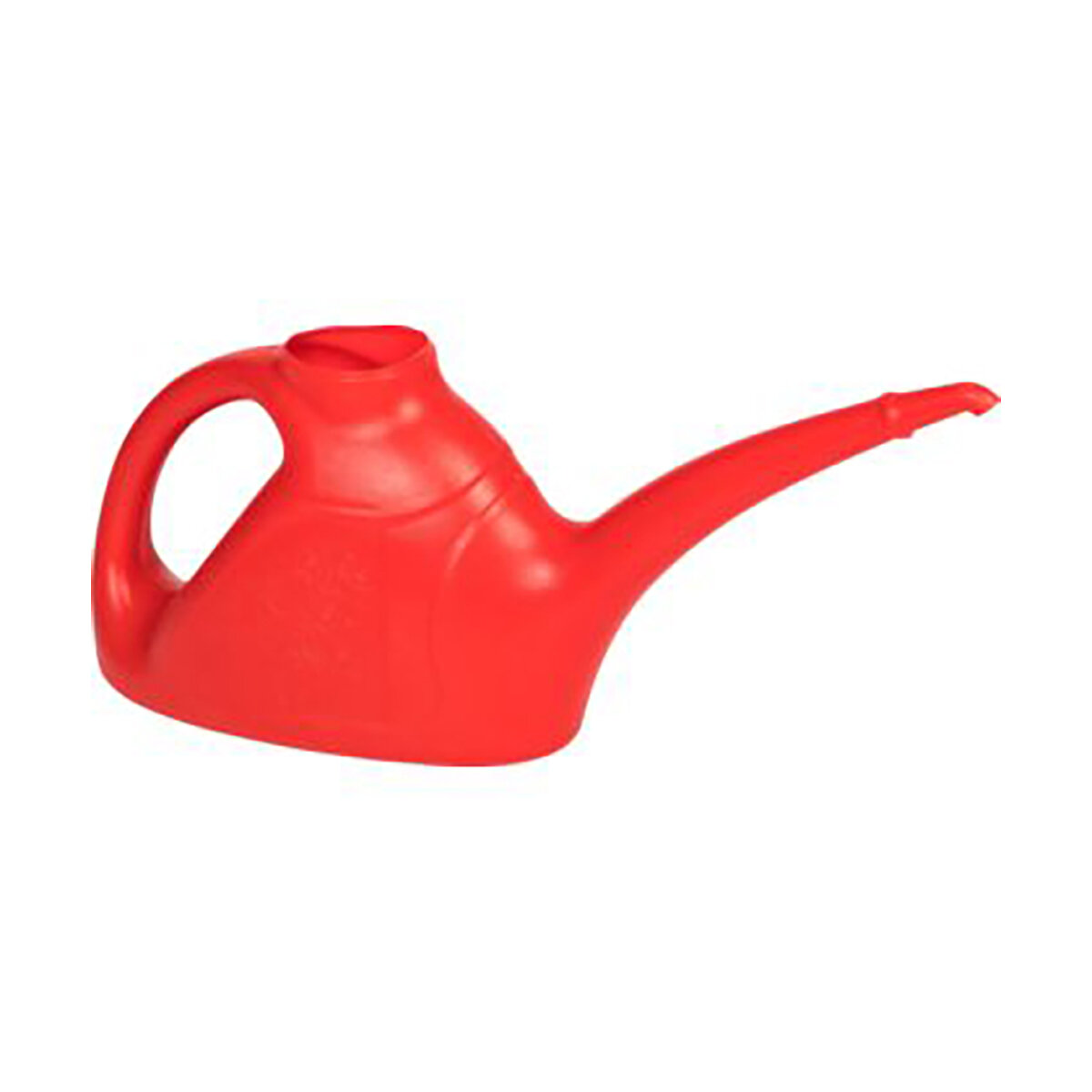 Лейка пластмассовая Радиан объем 2 л, без рассеивателя, цвет красный, круглая