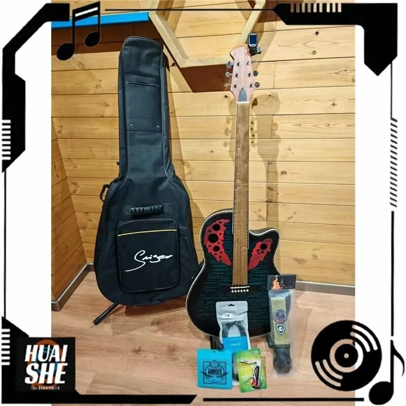 Акустическая гитара Классическая SM-4160-EQ 6-струнная, корпус Махагони 39"
