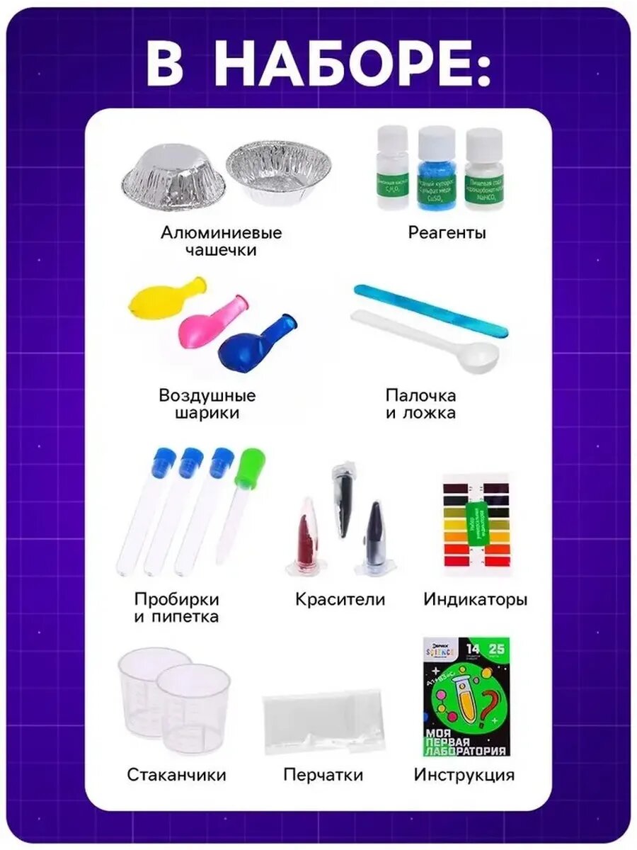 Юный химик: зелёная лаборатория для открытий