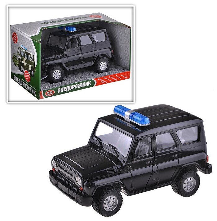 Машина 9076-А на батарейках Внедорожник, в коробке