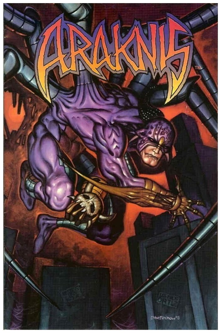Araking Vol.1 №1 First printing. Канада Май 1996. Оригинальный комикс на английском языке