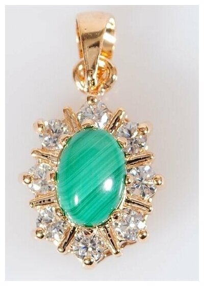 Подвеска, малахит