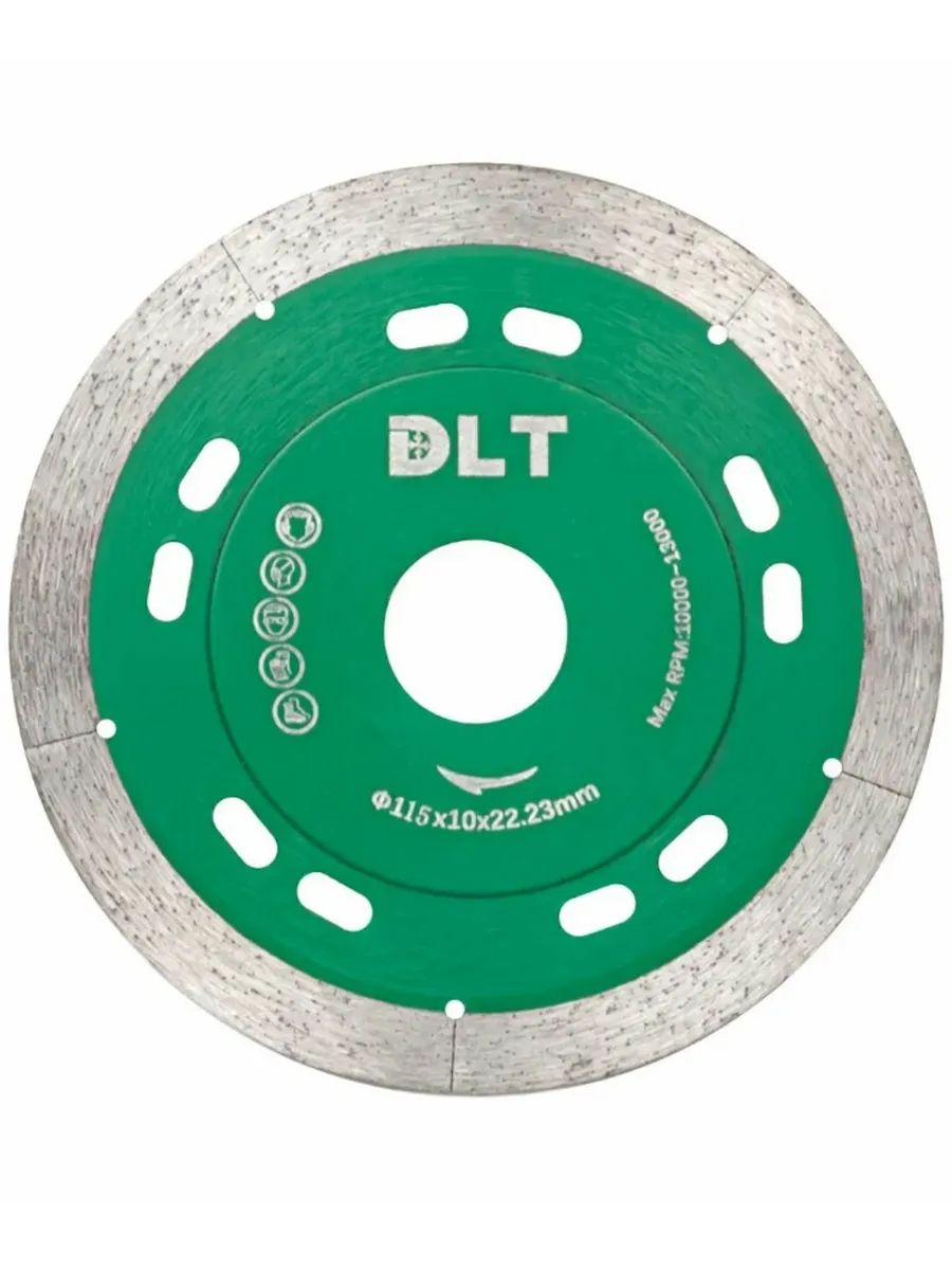 Алмазный диск DLT №8 (Slim-CERAMIC), 115х1,2мм (арт.1410)