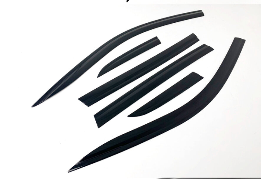 BMW X3 черные дефлекторы на окна