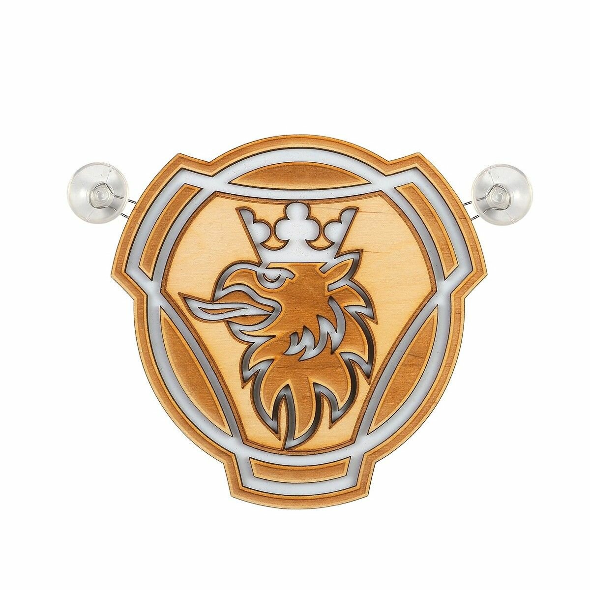 Табличка-Логотип светящаяся 24V SCANIA (18см-18см) (26055)