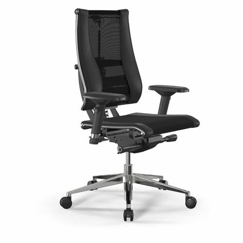 Кресло метта Y 4DF B2-14D - YM93+Infinity, на колесиках, сетка/ткань, 1шт. в комплекте черный [z252343249]