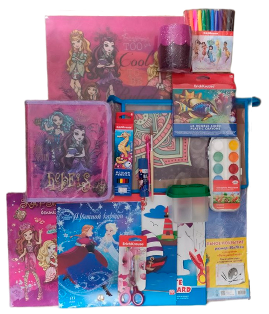 Школьный набор, 18 предметов