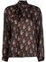 Блуза DSQUARED2 Graphic-print blouse, размер 38, коричневый