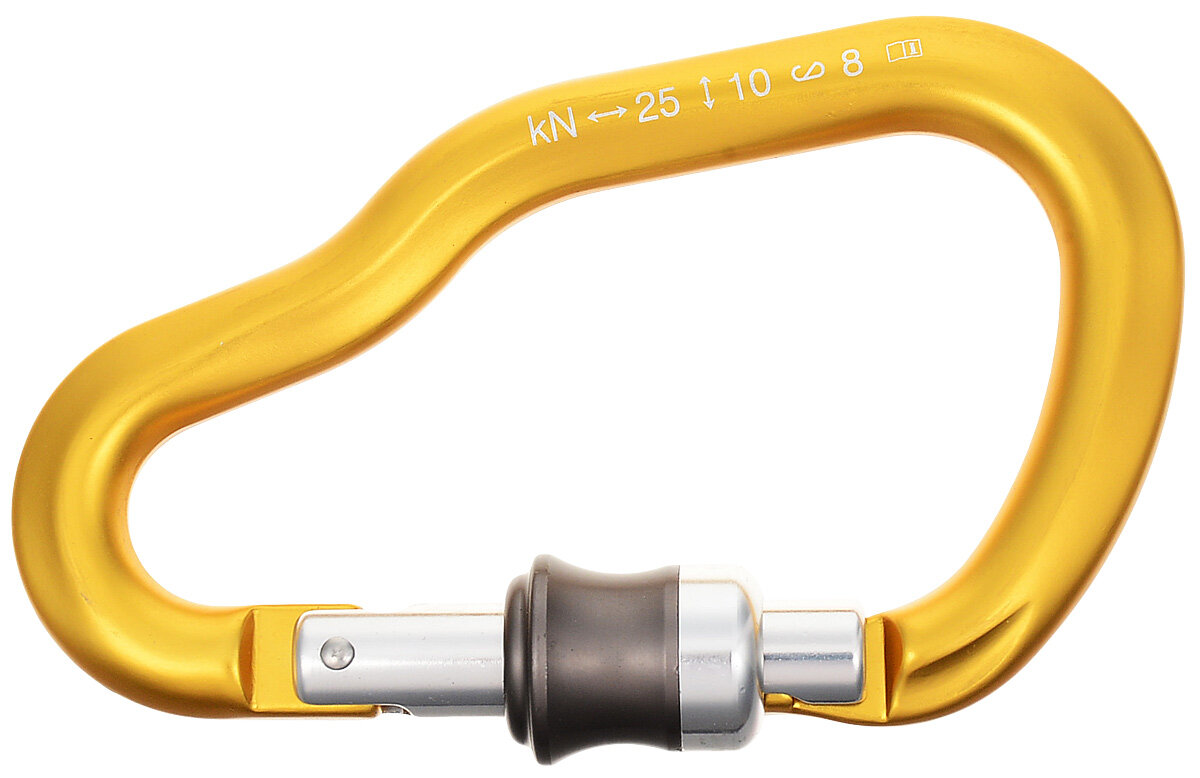 Карабин скалолазный Vento "Гусь автомат", со сдвижной муфтой keylock (vpro 0049)