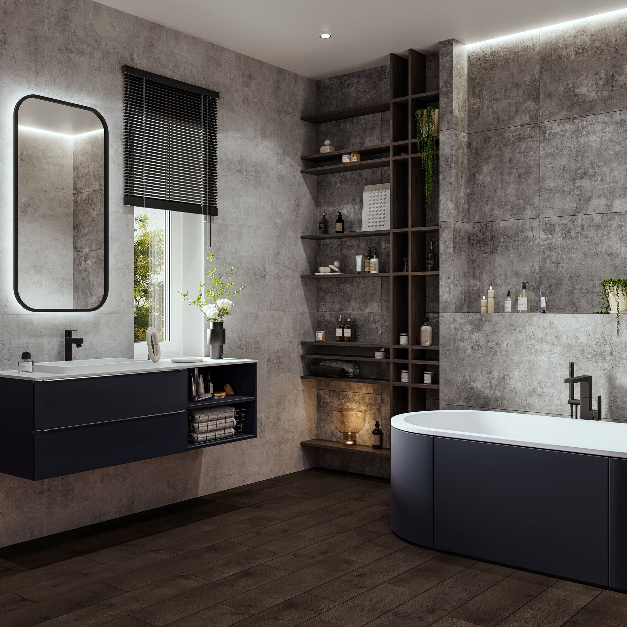 Керамогранит CULTO CEMENTO GREY 60*60 матовый, упаковка 1,44м2