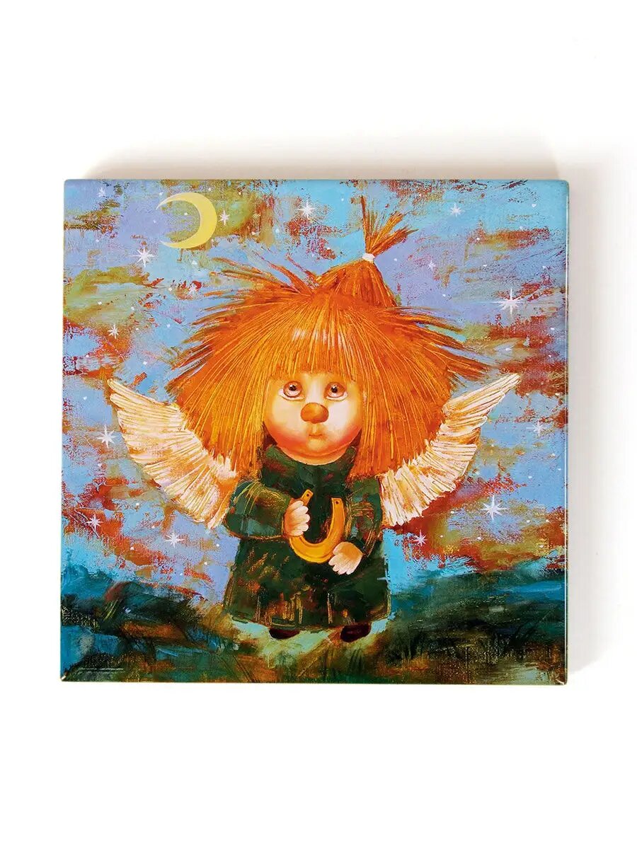 Магнит на холодильник с ангелом