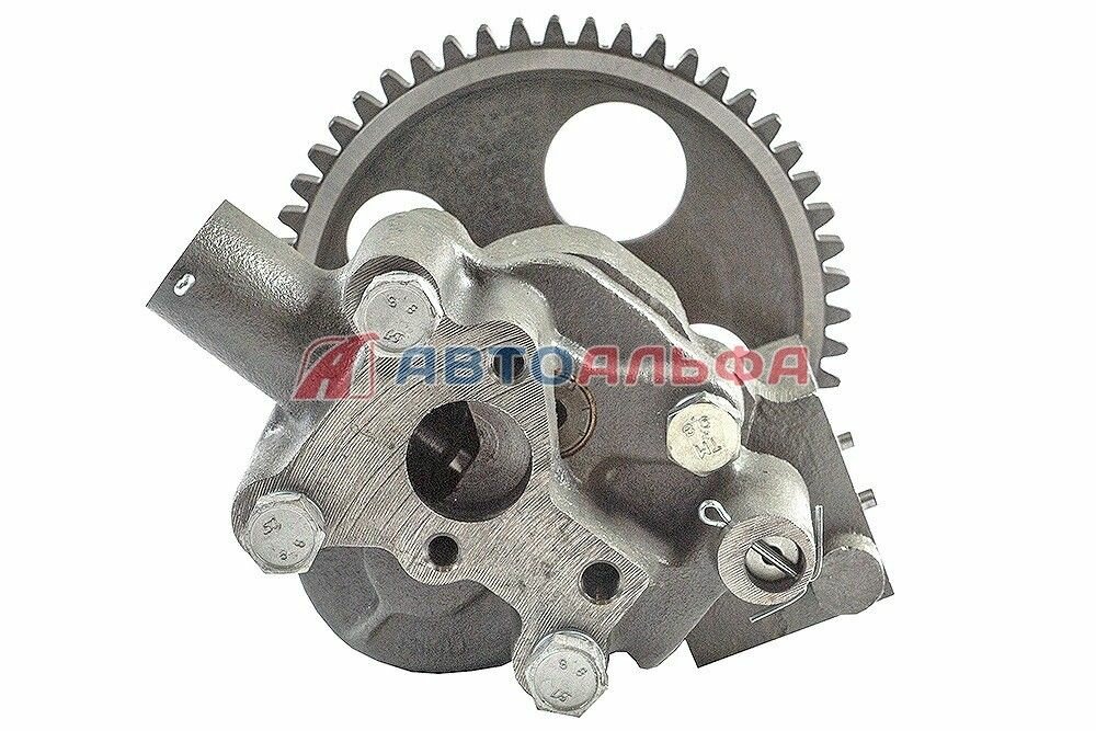 Насос масляный КАМАЗ Евро с шестерней в сборе (Z 52 зуб.)