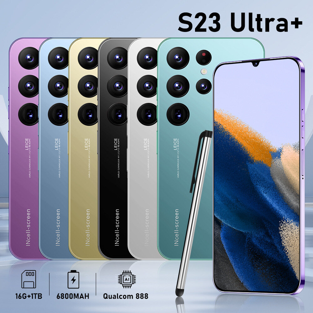 Смартфон MIQOO S23U, Android 8.1, 7,3", 2ГБ, 4000мАч, зеленый — фото 1