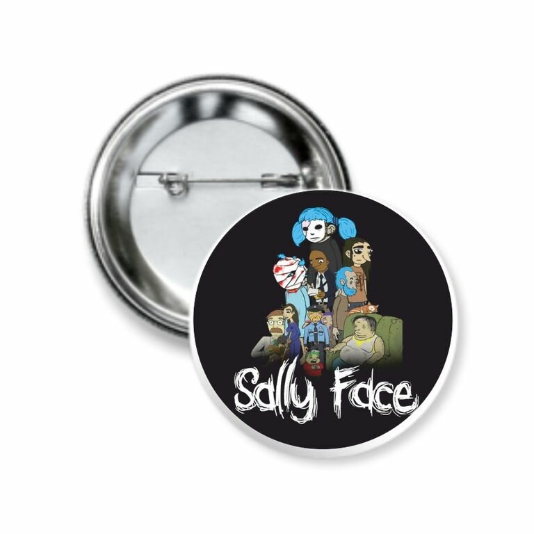Значок Sally Face, Салли Фейс №4